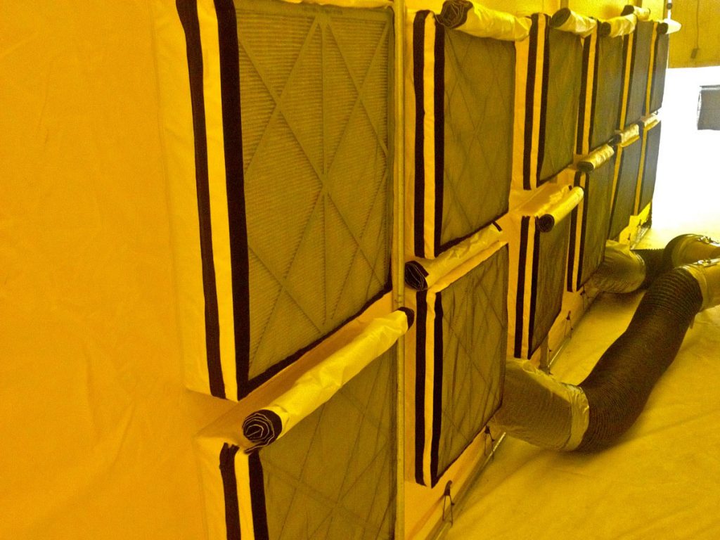 Containment Tents - Accessories & Ventilation Units - Lancs Industries